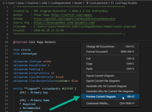 UML Diagram Generator for Microsoft Dataverse – JonasR.app